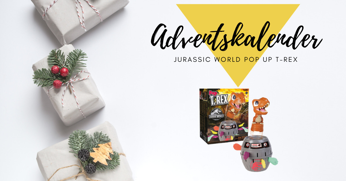 Kinderspiel ab 4 Jahre wird zum Jurassic World Pop Up T-Rex | Lari Lara